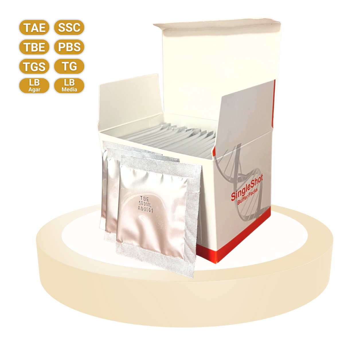 SingleShot™ Buffer Packet Sample – NuSep